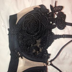 ASOS | Intimates & Sleepwear | Asos Embroidered Bra | Poshmark